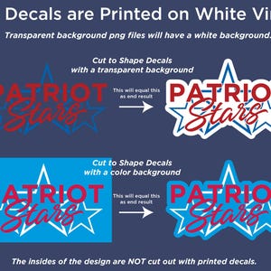 Custom Full Color Decals | Printed Vinyl Stickers | Business Stickers ...