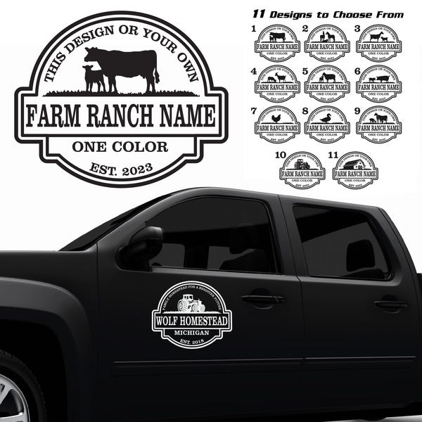 Farm Decals - Etsy