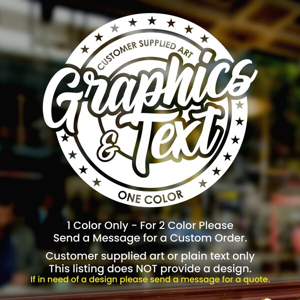 Custom Car Decal - Etsy