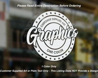 Vinyl Text Decals - Etsy