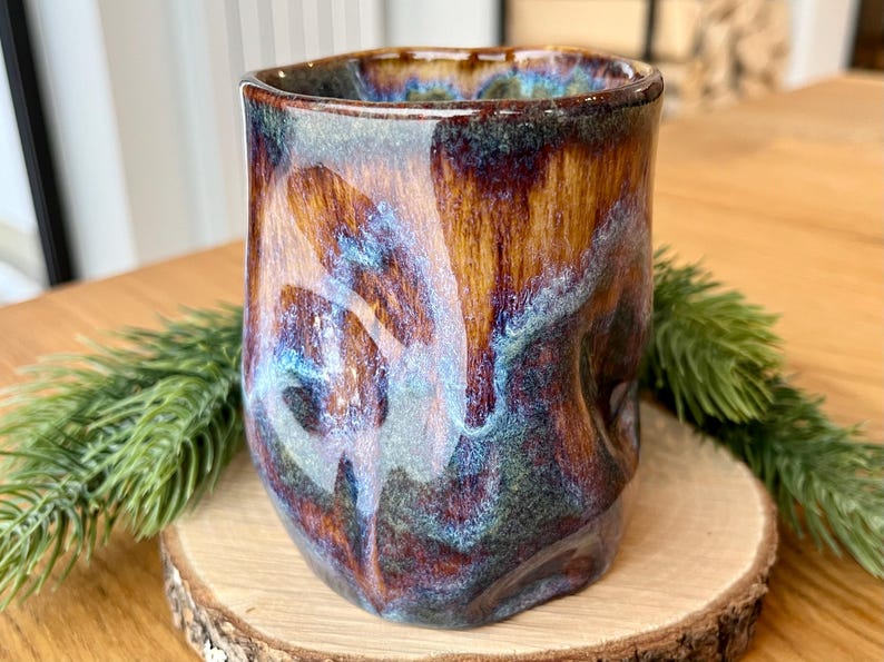 Irregular Shape Mug, Wonky Mug, With Twisting Curves, 12 Fl Oz / 350 Ml ...