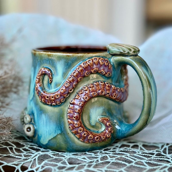 Octopus Cup - Etsy