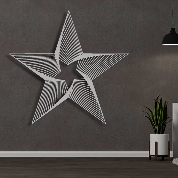 Starburst Star Wall Art - Etsy