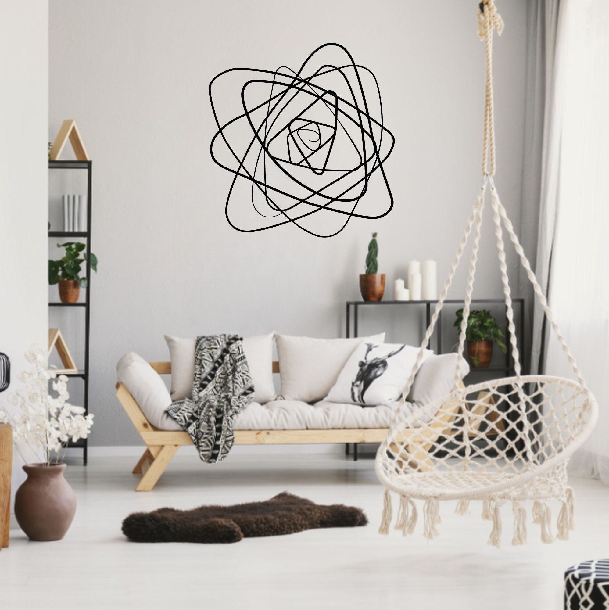 Metal Line Art Formed in the Complex Plane Metal Wall Art - Etsy