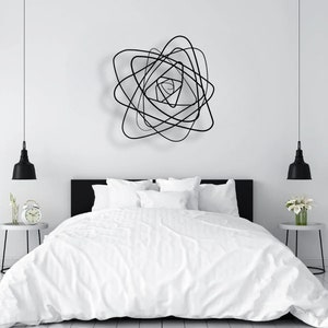 Metal Line Art Formed in the Complex Plane, Metal Wall Art With ...