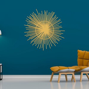 Gold Inspired Sun Metal Wall Art Outdoor Wall Decor Gold - Etsy