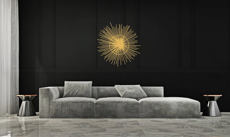 Gold Inspired Sun Metal Wall Art Outdoor Wall Decorgold - Etsy