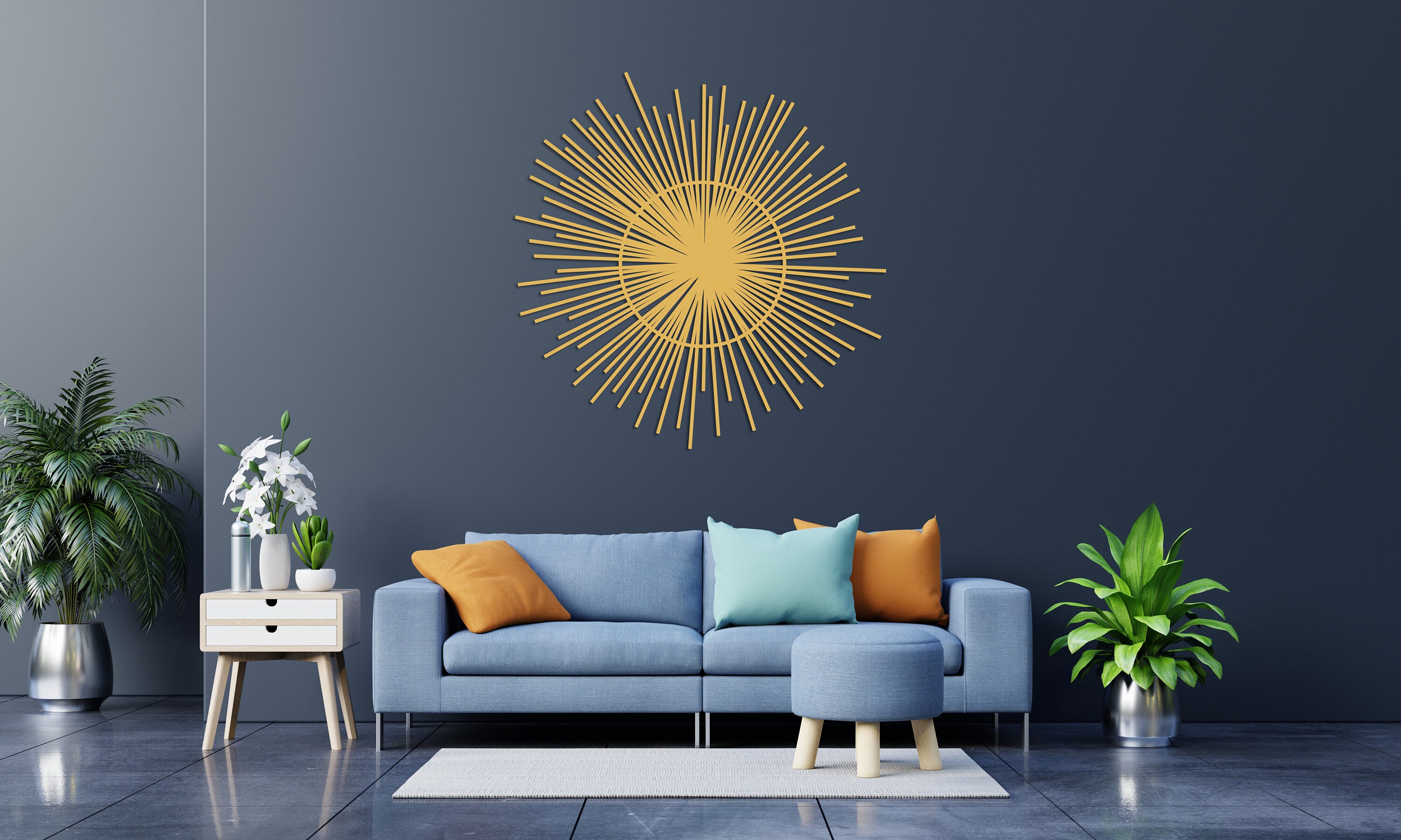 Gold Inspired Sun Metal Wall Art Outdoor Wall Decor Gold - Etsy