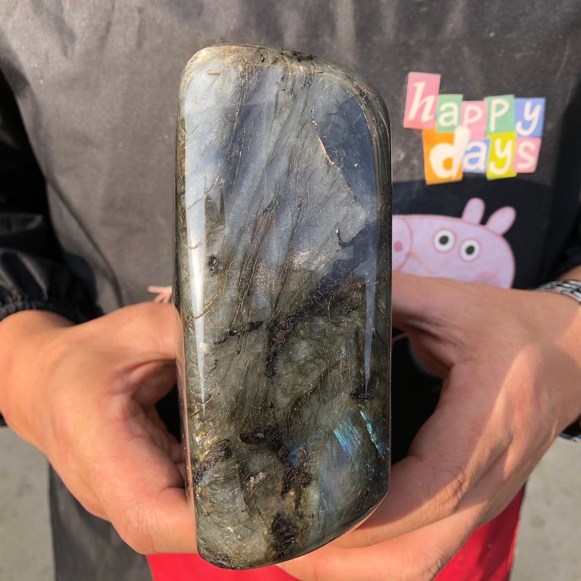 Natural Labradorite Quartz Crystal Specimen Quartz Crystal - Etsy