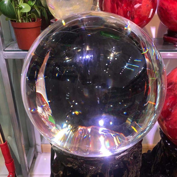 Large Crystal Ball - Etsy