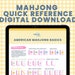 DIGITAL BUNDLE: Quick Visual Reference Guide to American Mahjong for ...