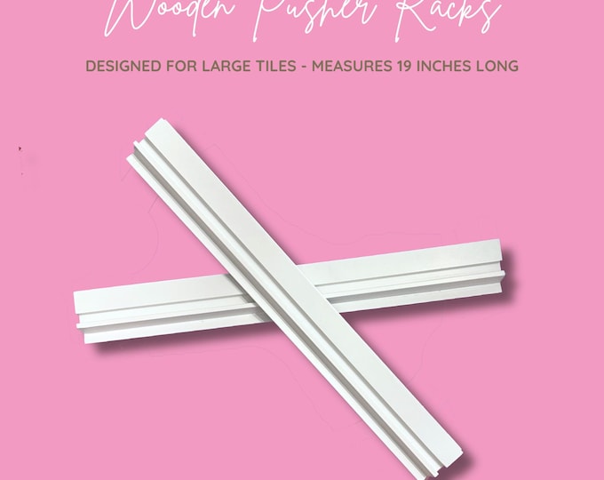 White Wooden Mahjong Racks With Rack Bag, 20 Inches, Free Shipping, in ...