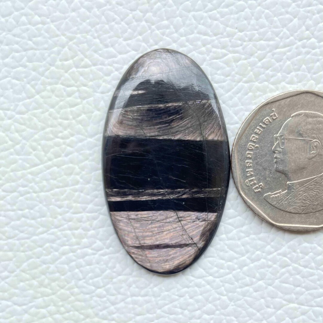 Natural Hypersthene Cabochon: Oval Gemstone, Hypersthene Gemstone ...