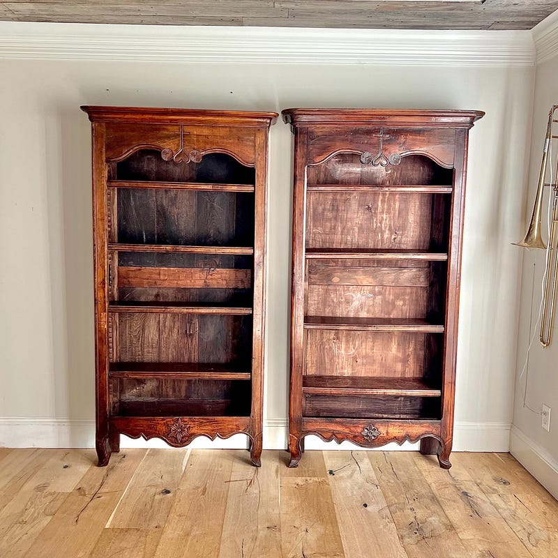 Antique Bookcase - Etsy