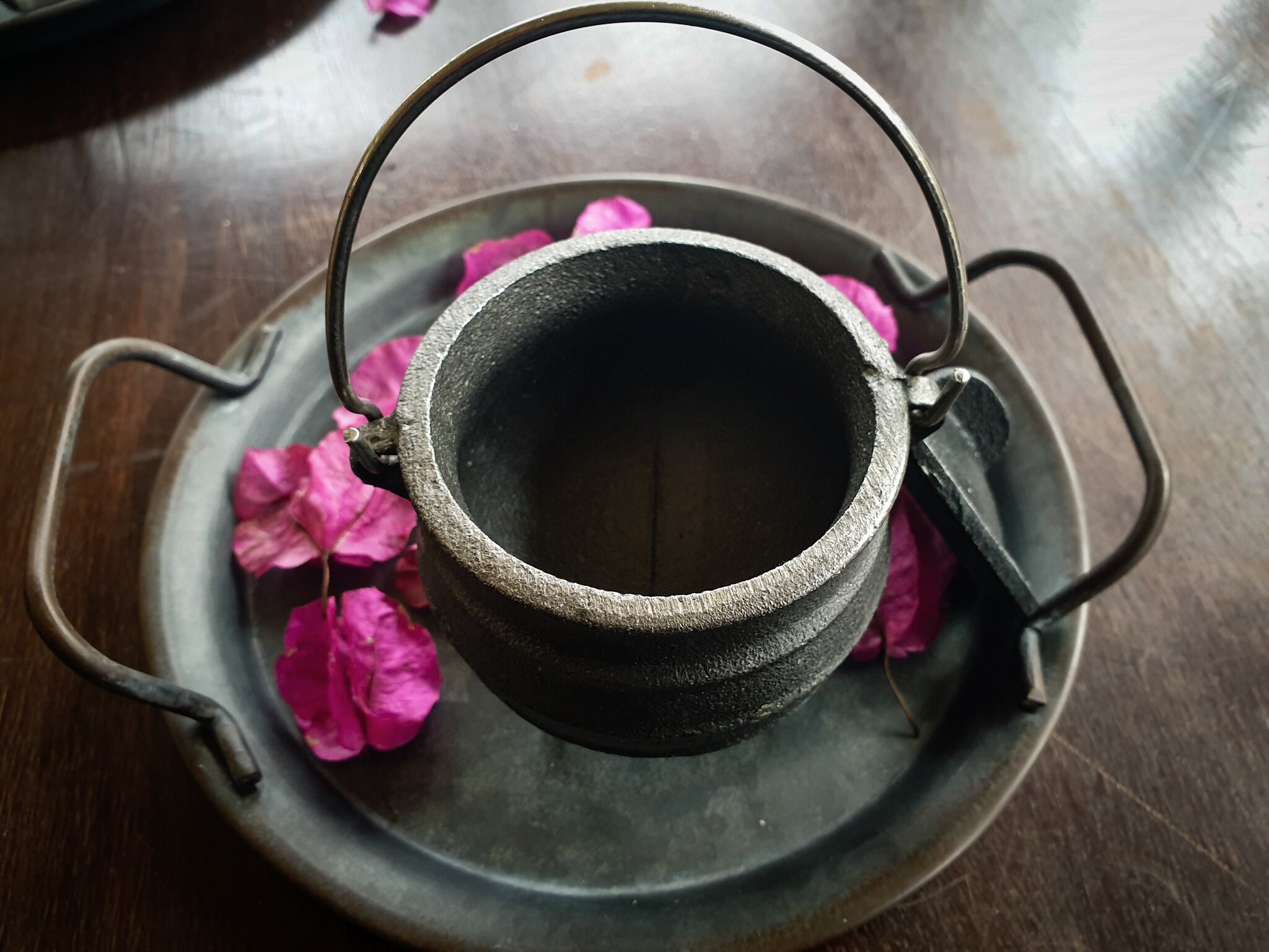 Cast Iron Cauldron Pot Kitchen Witch Decor Apothecary Wiccan - Etsy