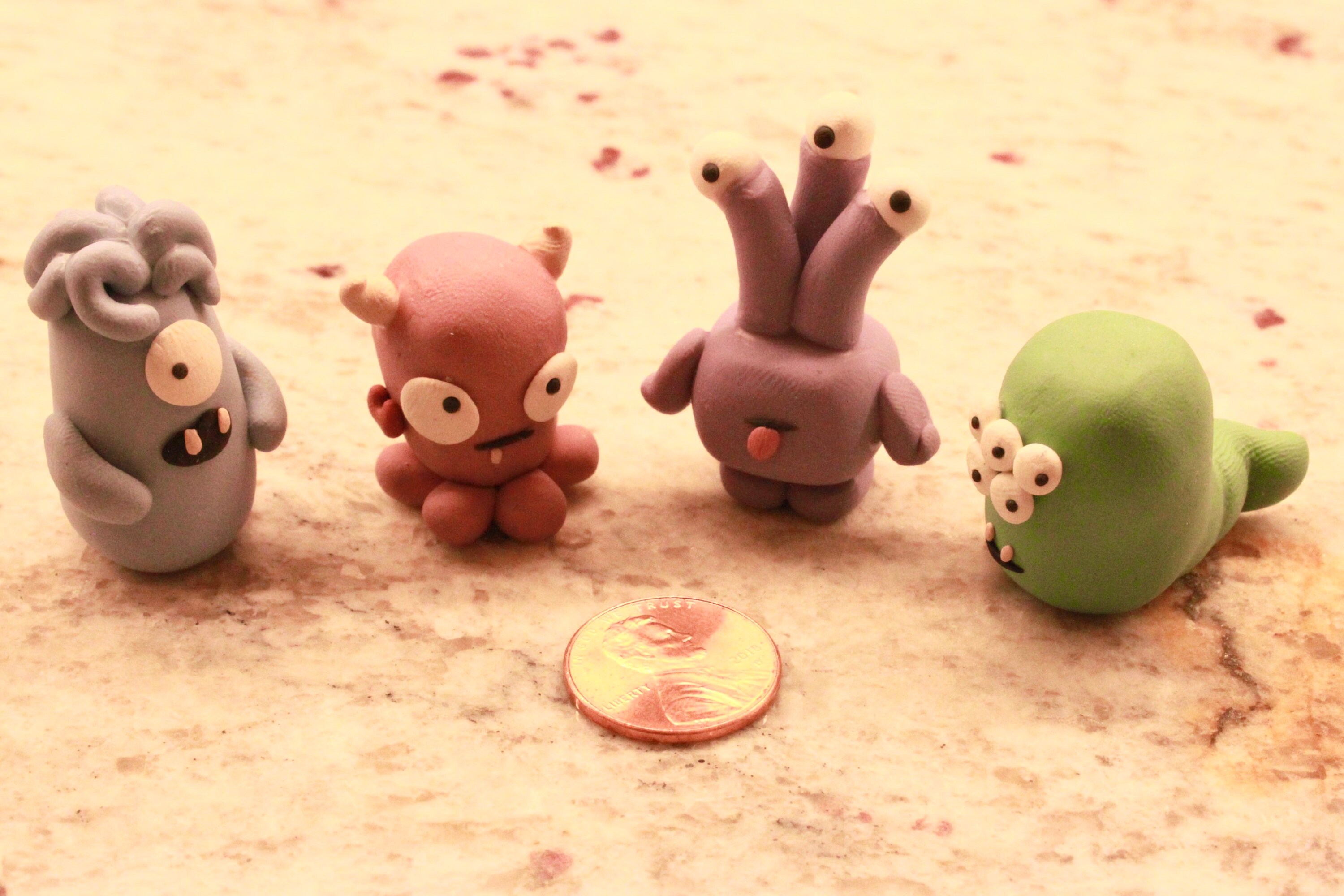Easy Clay Monsters