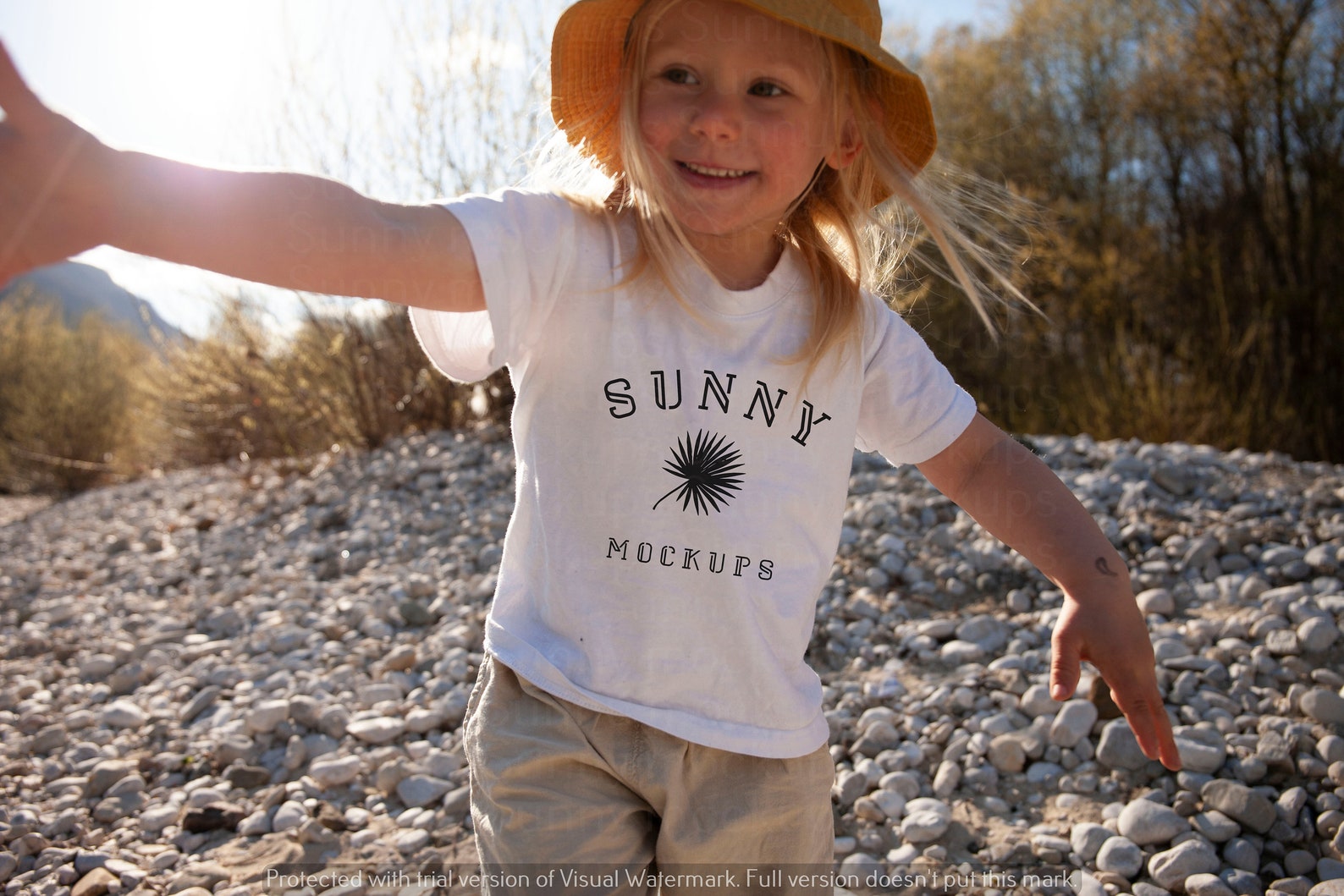Kids T-shirt Mockupbella Canvas 3001t White Kids Model - Etsy