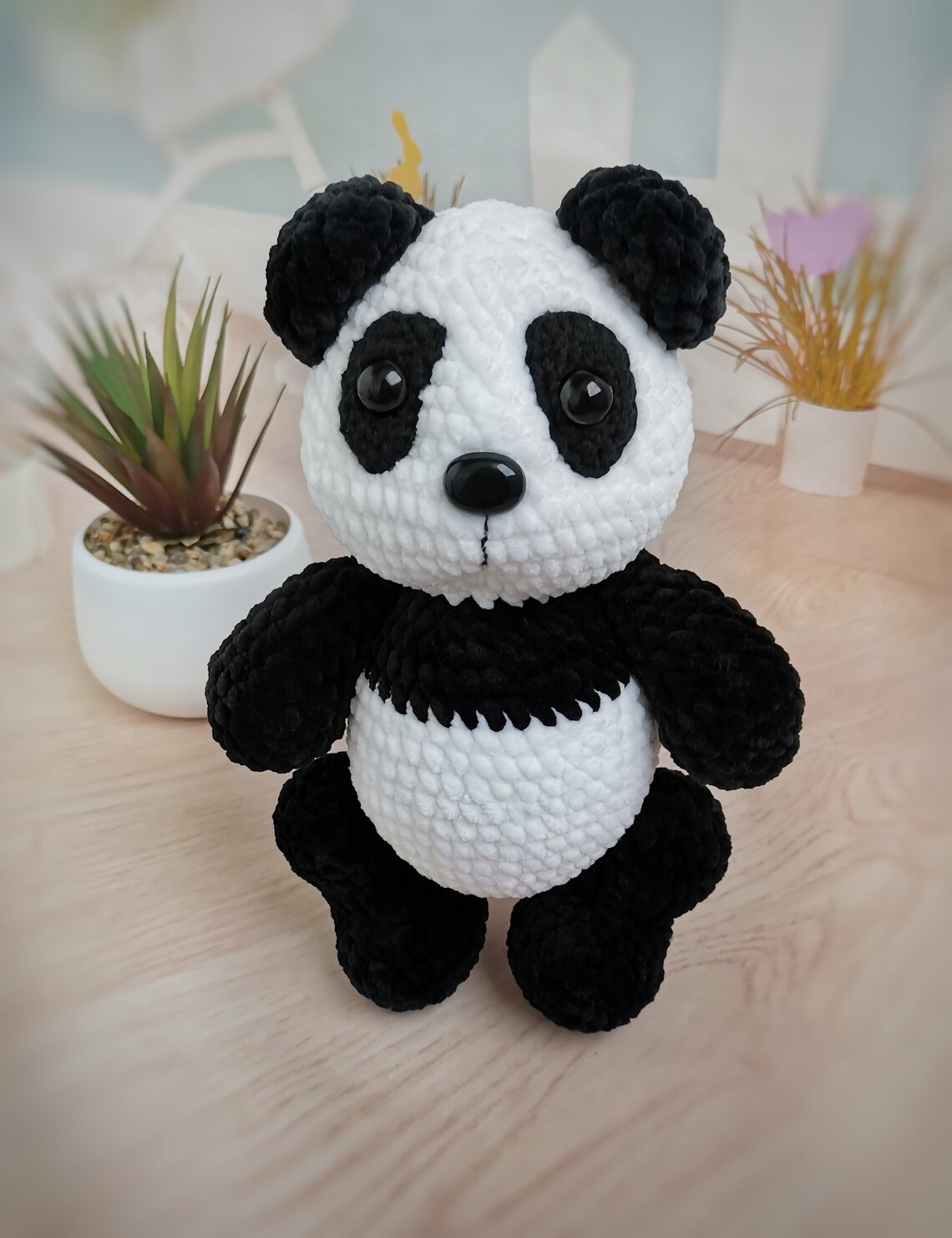 Crochet pattern baby panda Panda amigurumi crochet pattern | Etsy