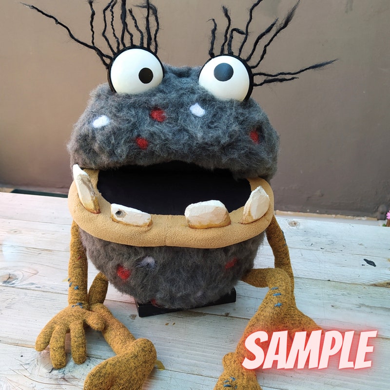 Monster Puppet - Etsy