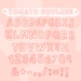TOMATO FONT PACK (regular & Outline) Instant Download - Etsy