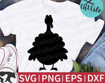 Turkey SVG Turkey Clipart Thanksgiving Turkey Svg Tom - Etsy