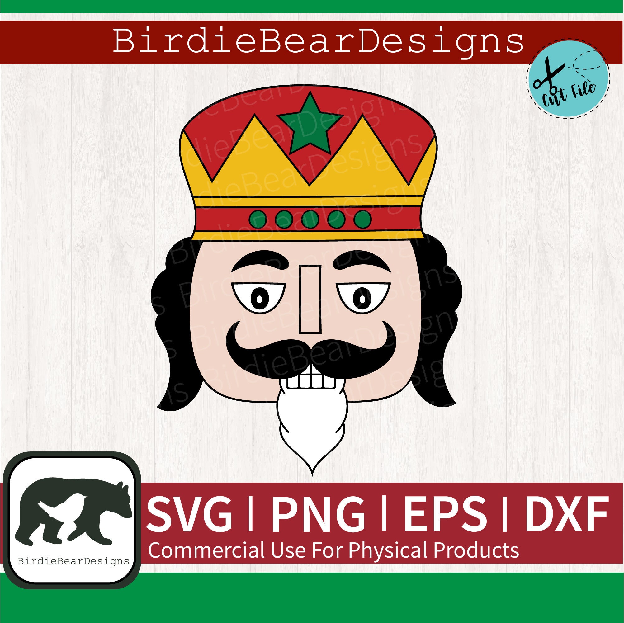 Nutcracker Face SVG Nutcracker Svg Nutcracker Clipart - Etsy