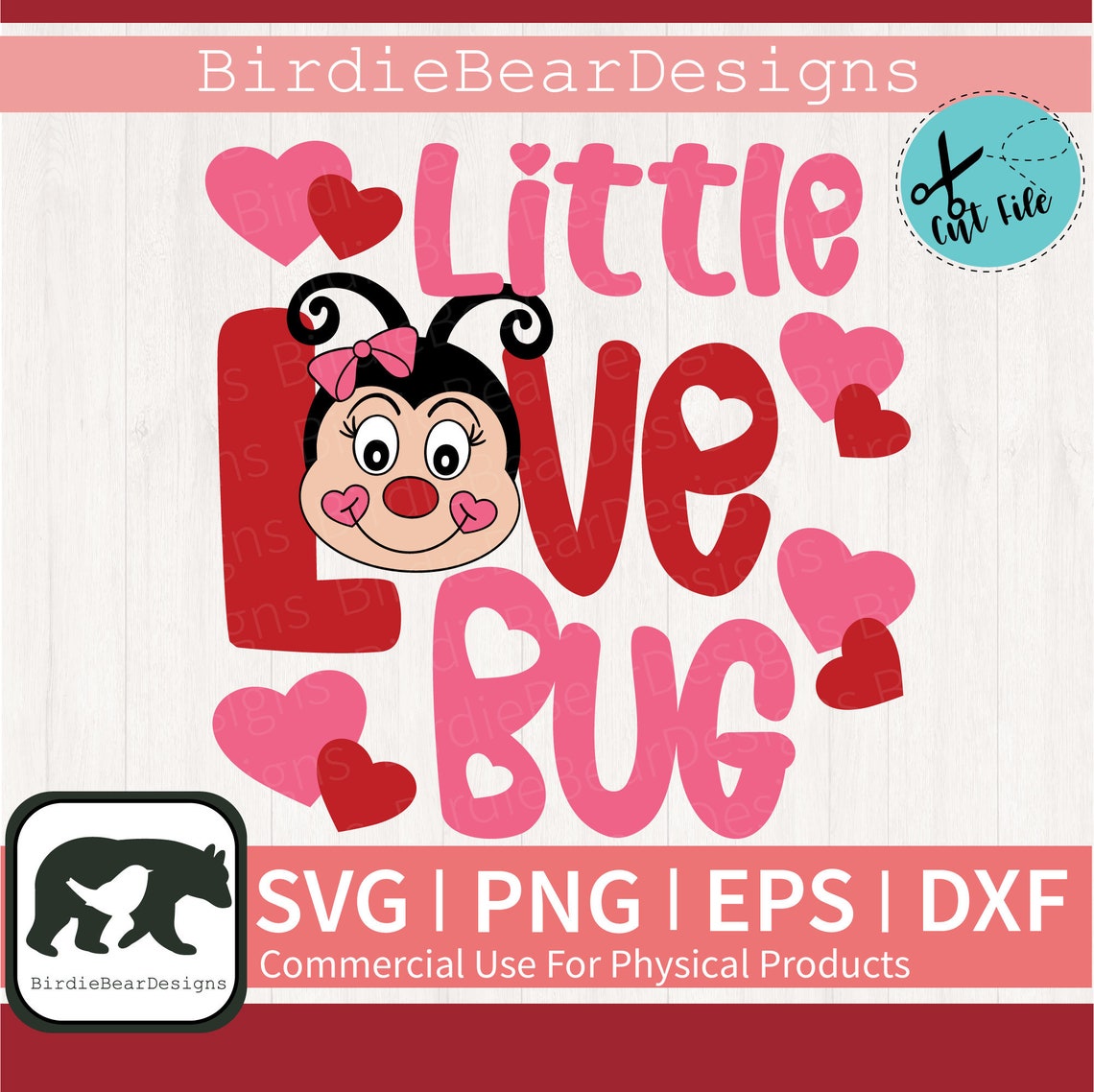 Little Love Bug Svg Ladybug Face Svg Ladybug Svg Girls | Etsy