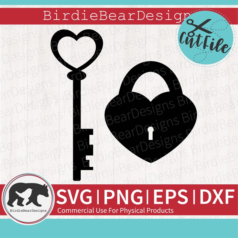 Heart Key SVG Heart Lock and Key Svg Lock and Key Svg - Etsy