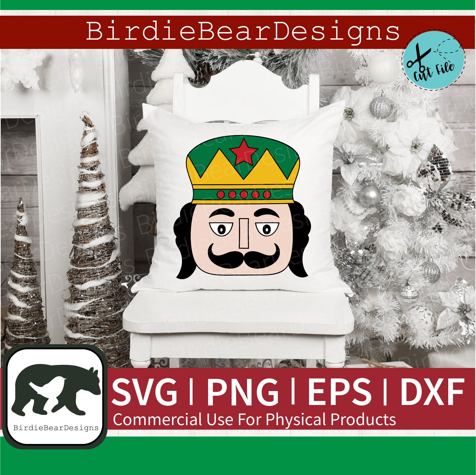 Nutcracker Face SVG Nutcracker Svg Nutcracker Clipart - Etsy UK