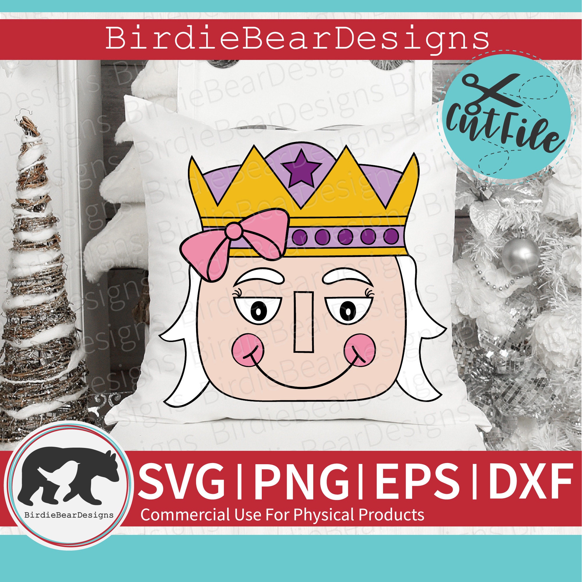 Nutcracker Svg, Nutcracker Face Svg, Pink Nutcracker Svg, Layered ...