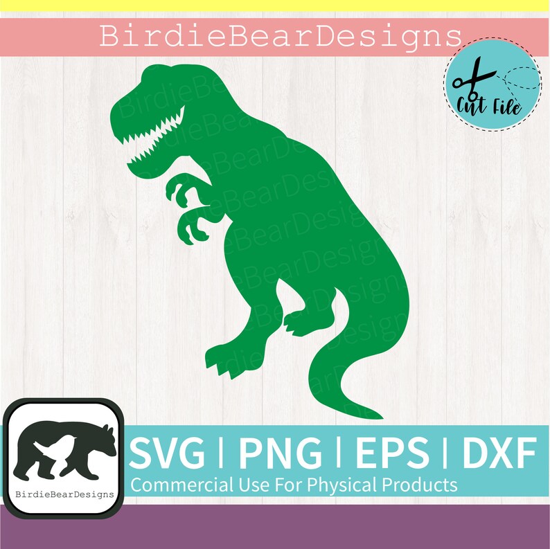 Tyrannosaurus Rex SVG T-rex SVG Dinosaur Svg Dinosaur - Etsy