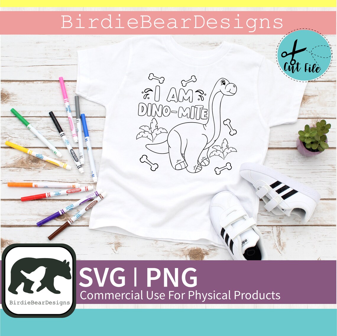 Dinosaur Coloring SVG - Coloring SVG - Dinosaur Coloring Shirt ...