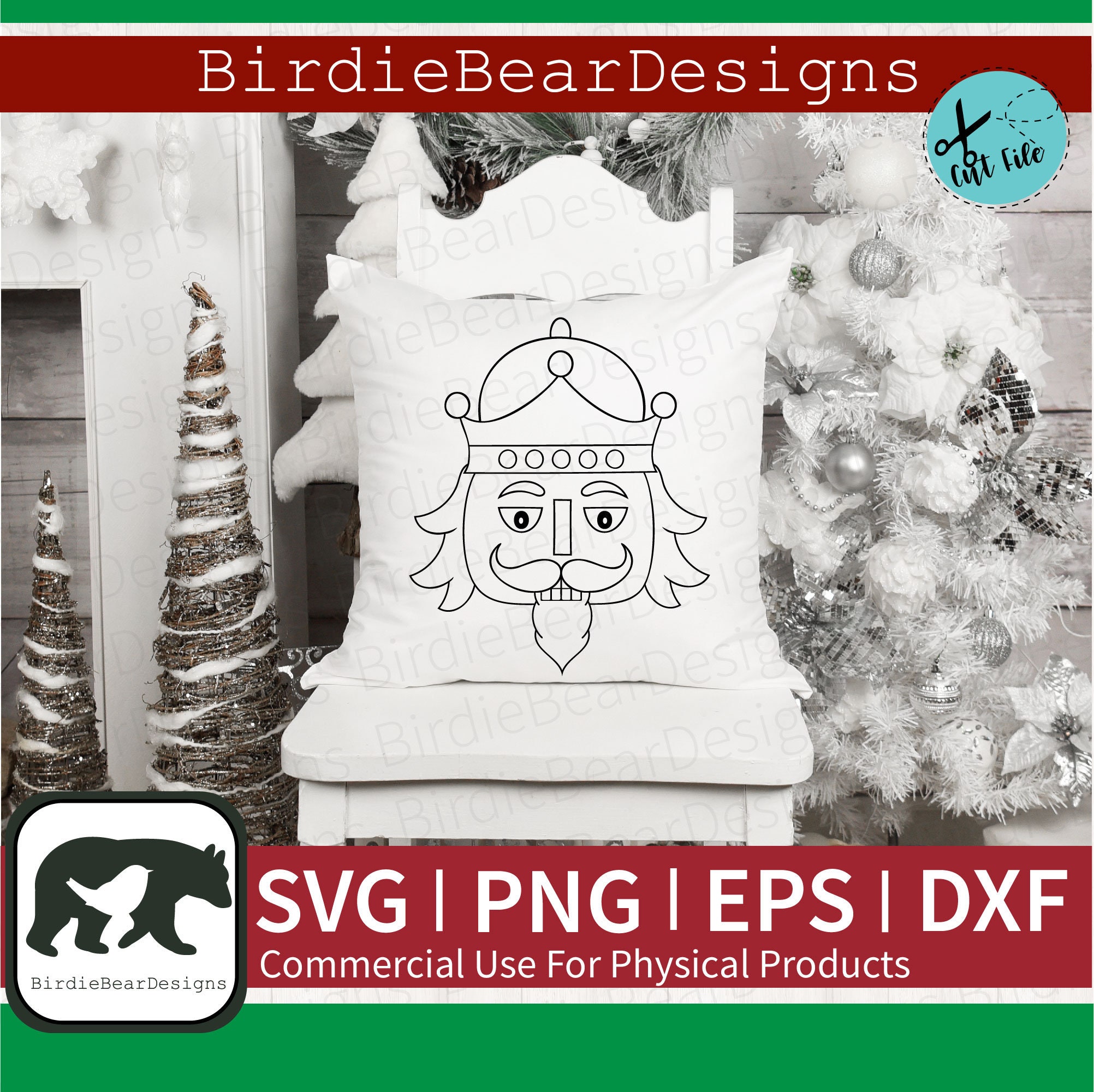 Nutcracker Face SVG Nutcracker Svg Nutcracker Clipart - Etsy Canada