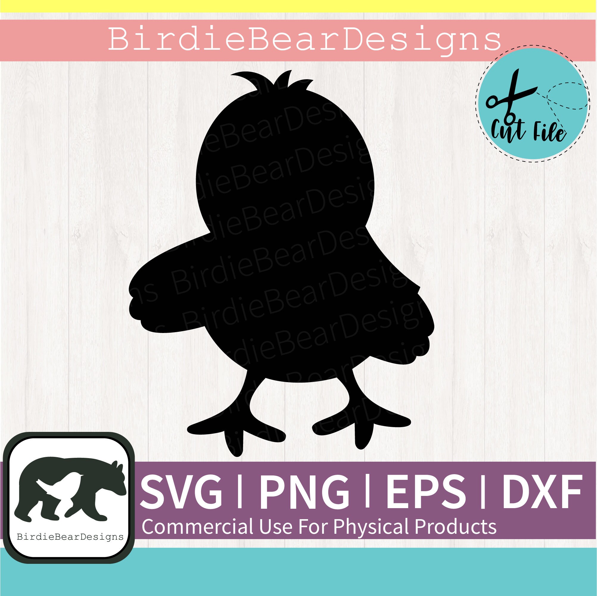 Chick SVG Chick Silhouette SVG Easter Chick Svg Chick - Etsy