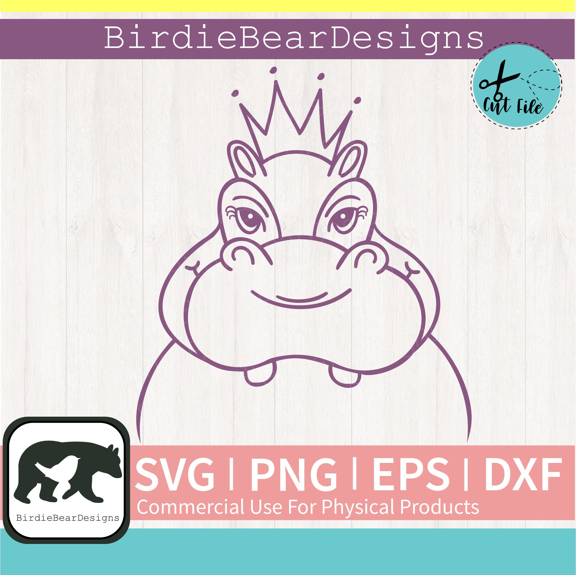 Hippo SVG Hippo Face Svg Hippopotamus Svg Hippo Clipart | Etsy