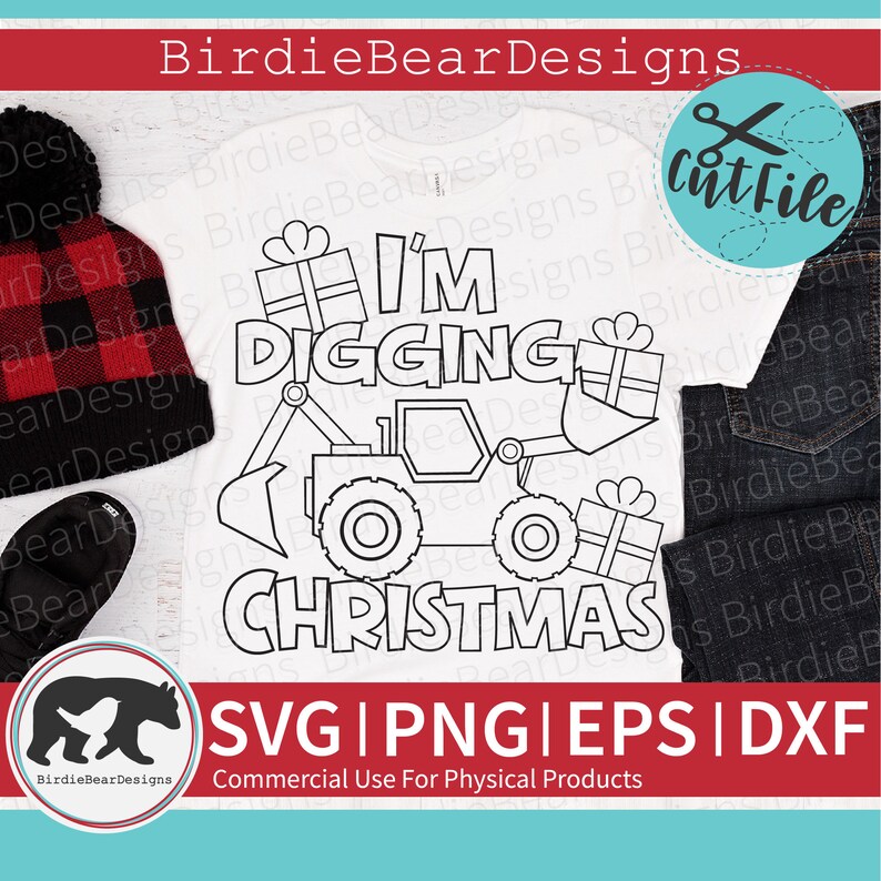 I Dig Christmas Svg Christmas Coloring SVG Digging Christmas - Etsy