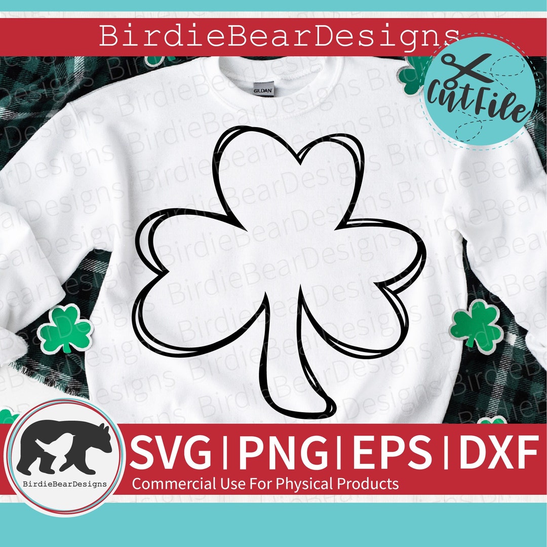Shamrock SVG - Clover SVG - St Pattys SVG - Shamrock Cut File - Lucky ...