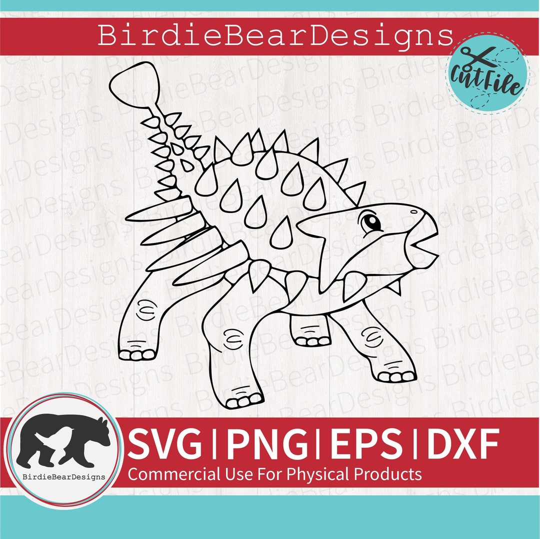 Dinosaur SVG, Dinosaur Outline SVG, Dinosaur Coloring Svg, Dinosaur ...