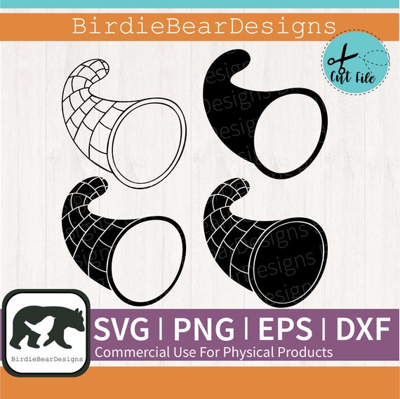 Cornucopia SVG Cornucopia Svg Files Horn of Plenty Svg - Etsy