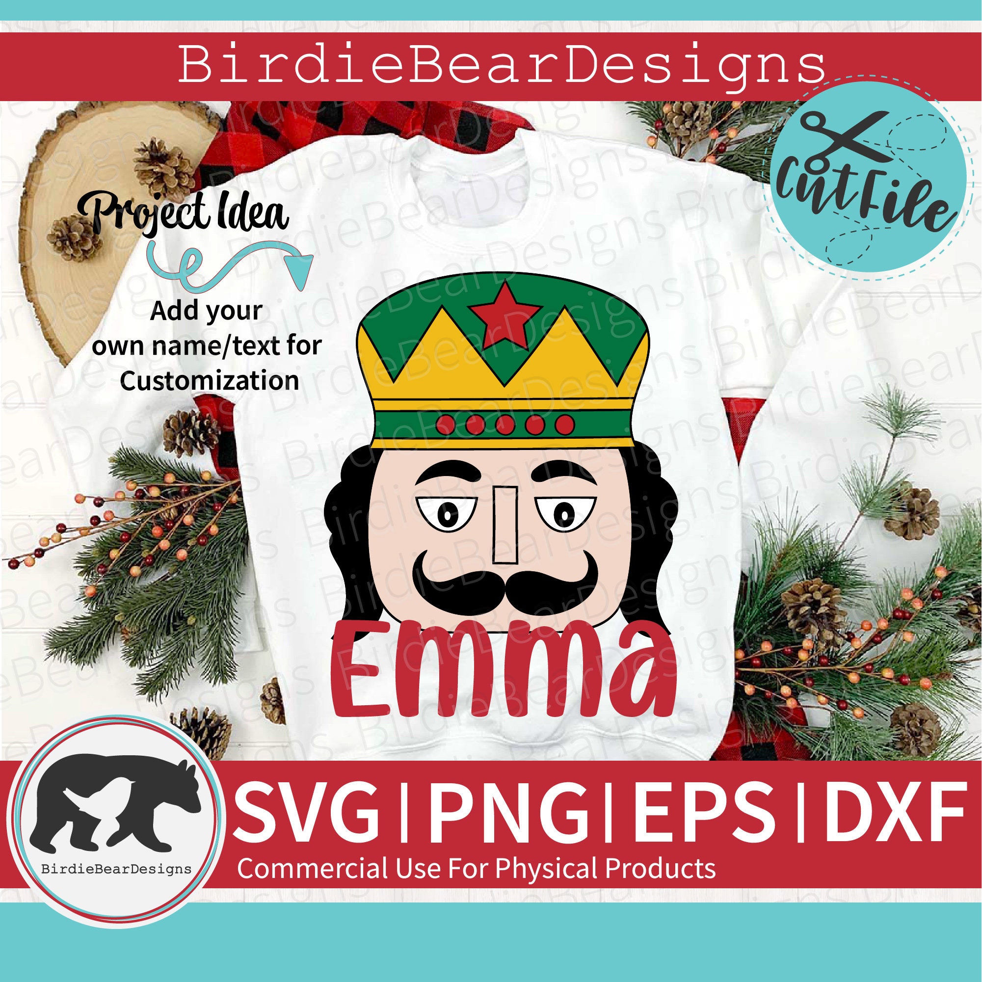 Nutcracker Face SVG Nutcracker Svg Nutcracker Clipart - Etsy