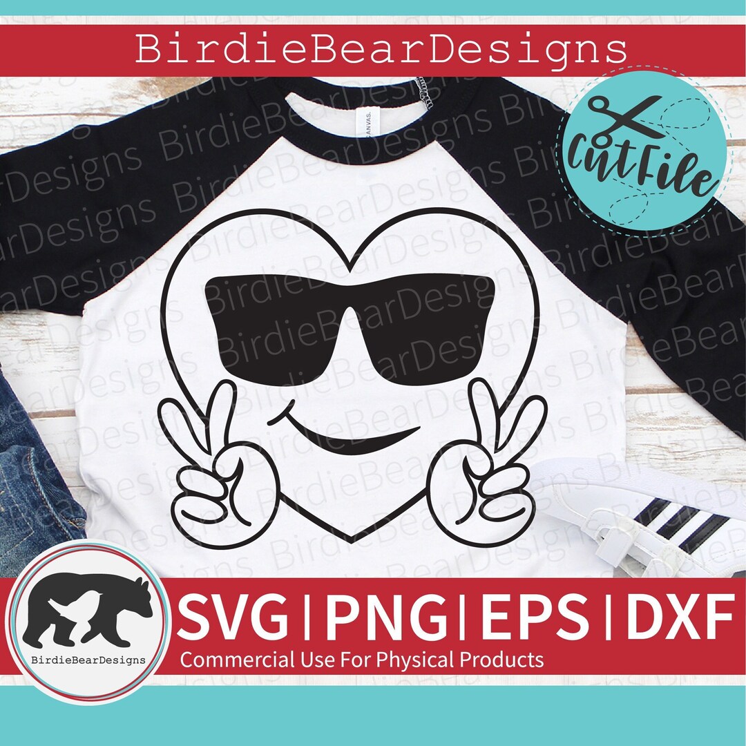 Heart Face Svg, Valentines Day Coloring Svg, Valentine Heart Svg, Cute ...