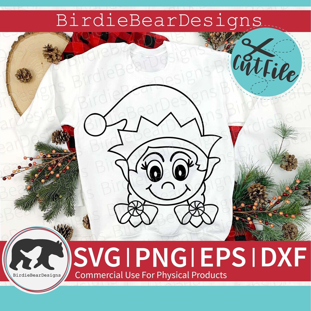 Christmas Coloring Svg, Santas Helper Svg, Christmas Coloring Shirt Svg ...