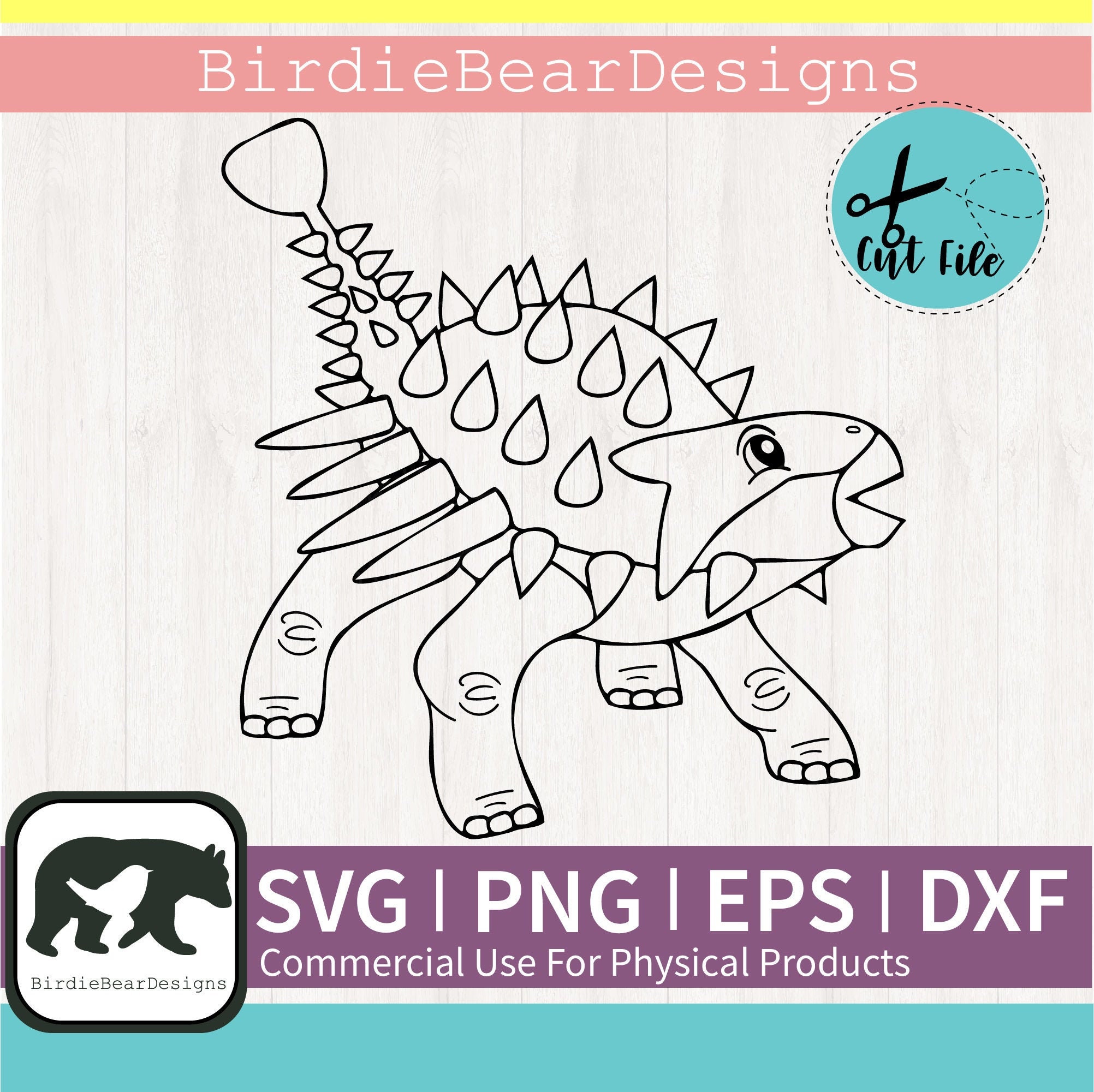 Dinosaur SVG Dinosaur Outline SVG Dinosaurs Svg Dinosaur | Etsy