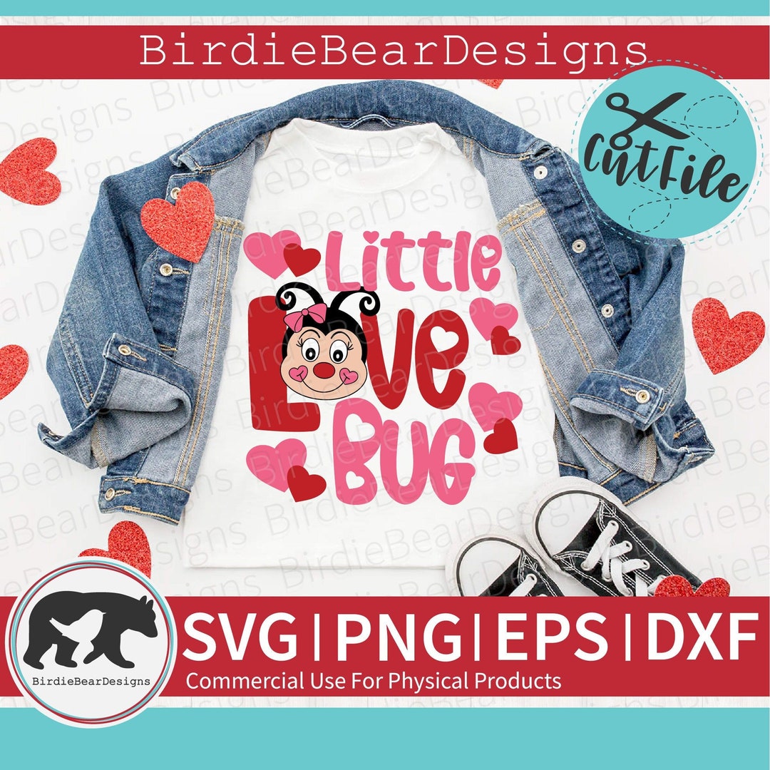Little Love Bug Svg, Ladybug Face Svg, Ladybug Svg, Girls Valentine Svg ...