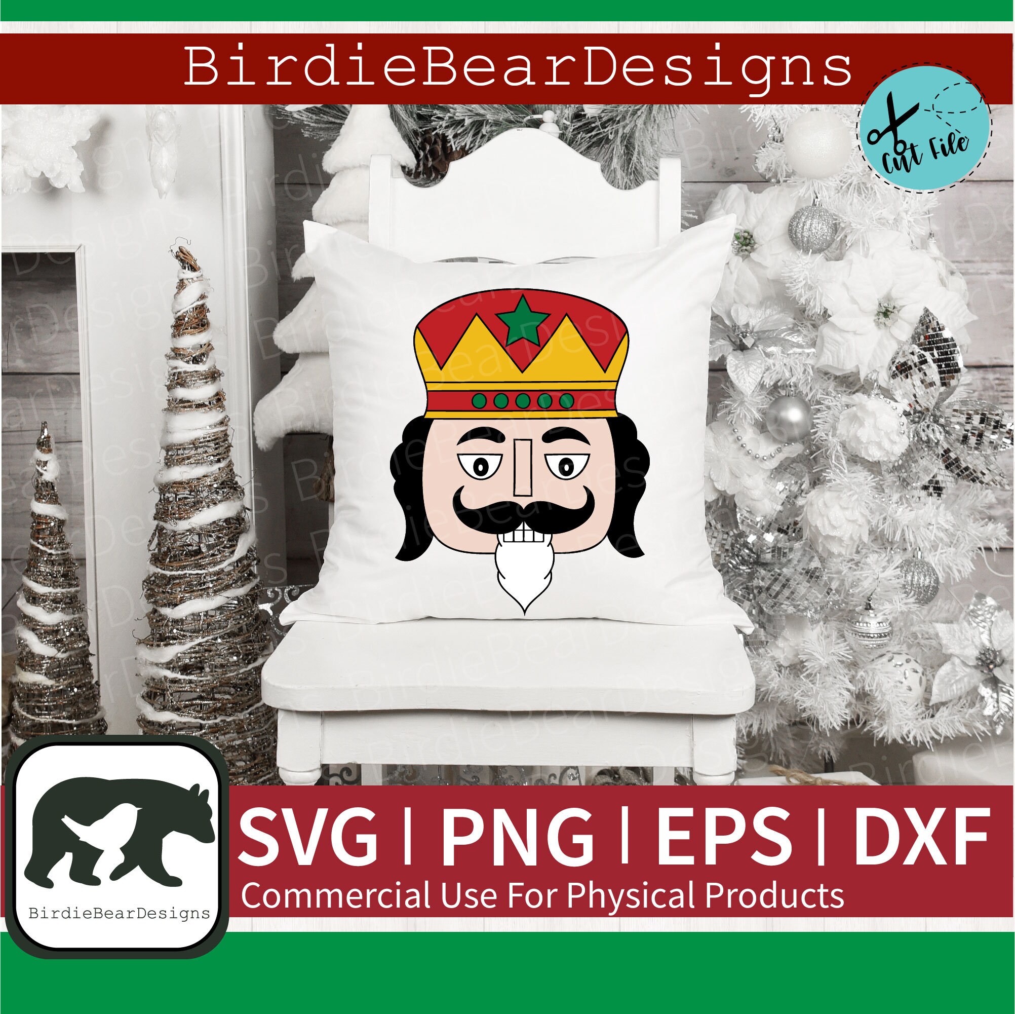 Nutcracker Face SVG Nutcracker Svg Nutcracker Clipart - Etsy