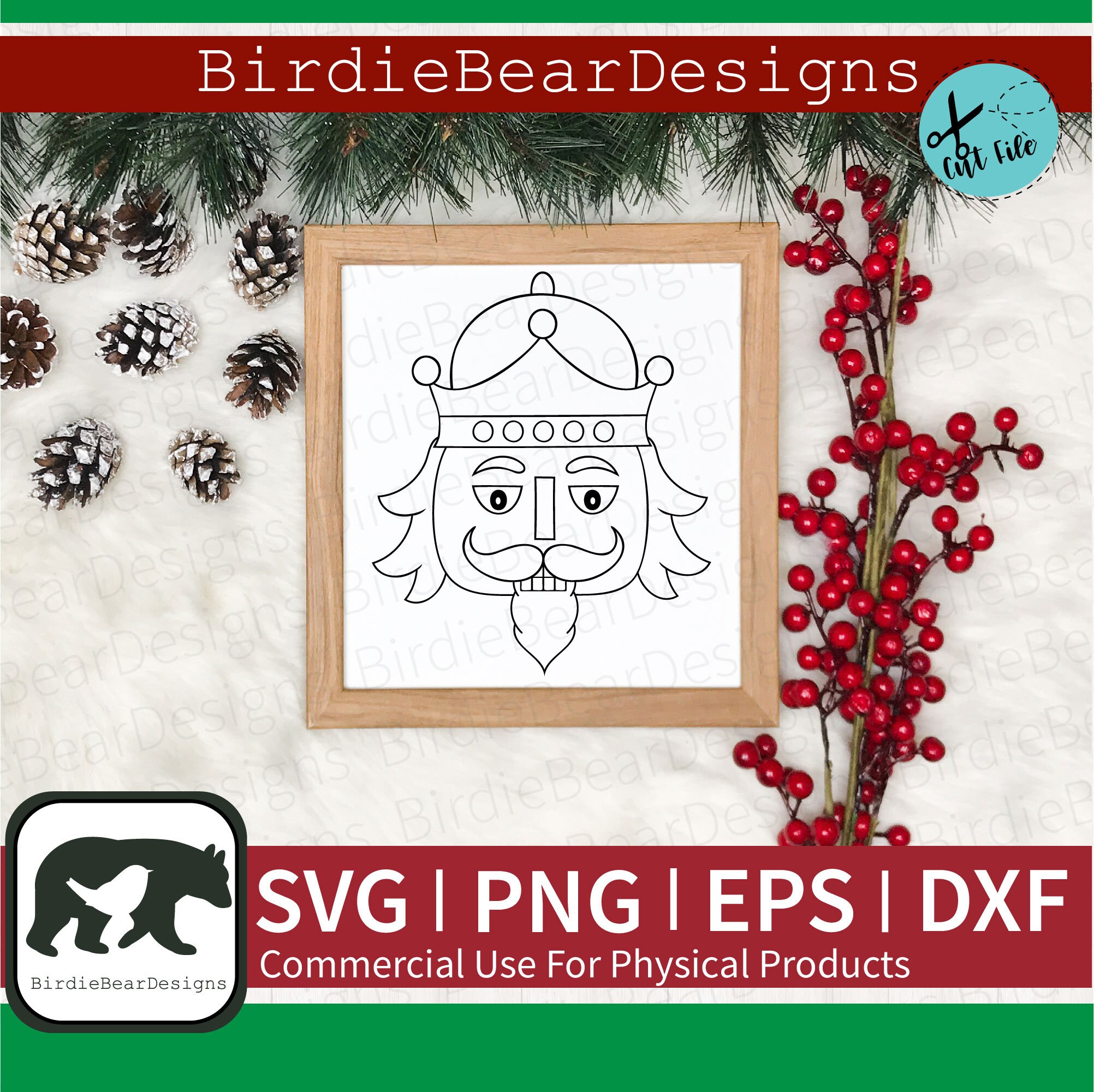 Nutcracker Face SVG Nutcracker Svg Nutcracker Clipart - Etsy