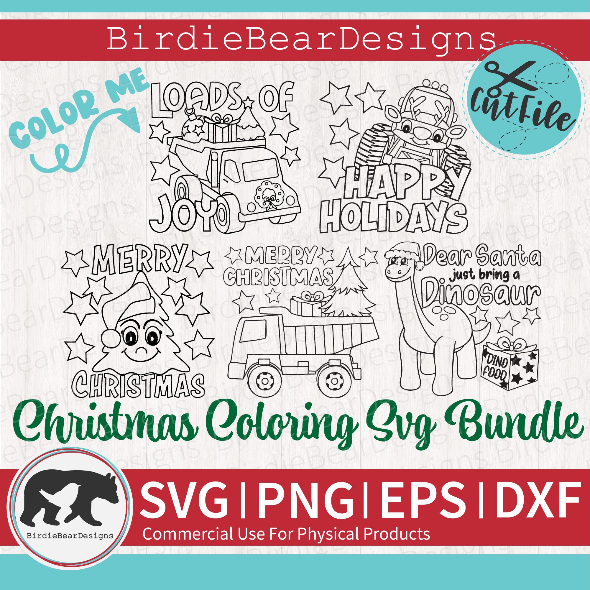Christmas Coloring Svg, Christmas Coloring Shirt Bundle, Boys Christmas ...