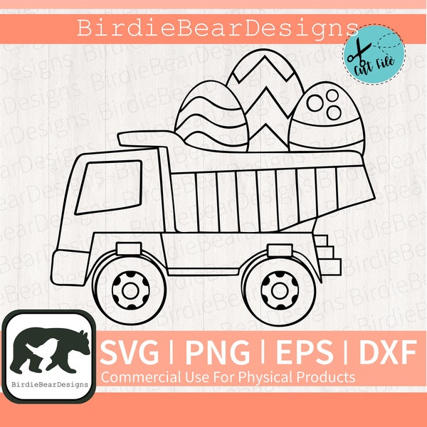 Easter Truck Svg - Etsy