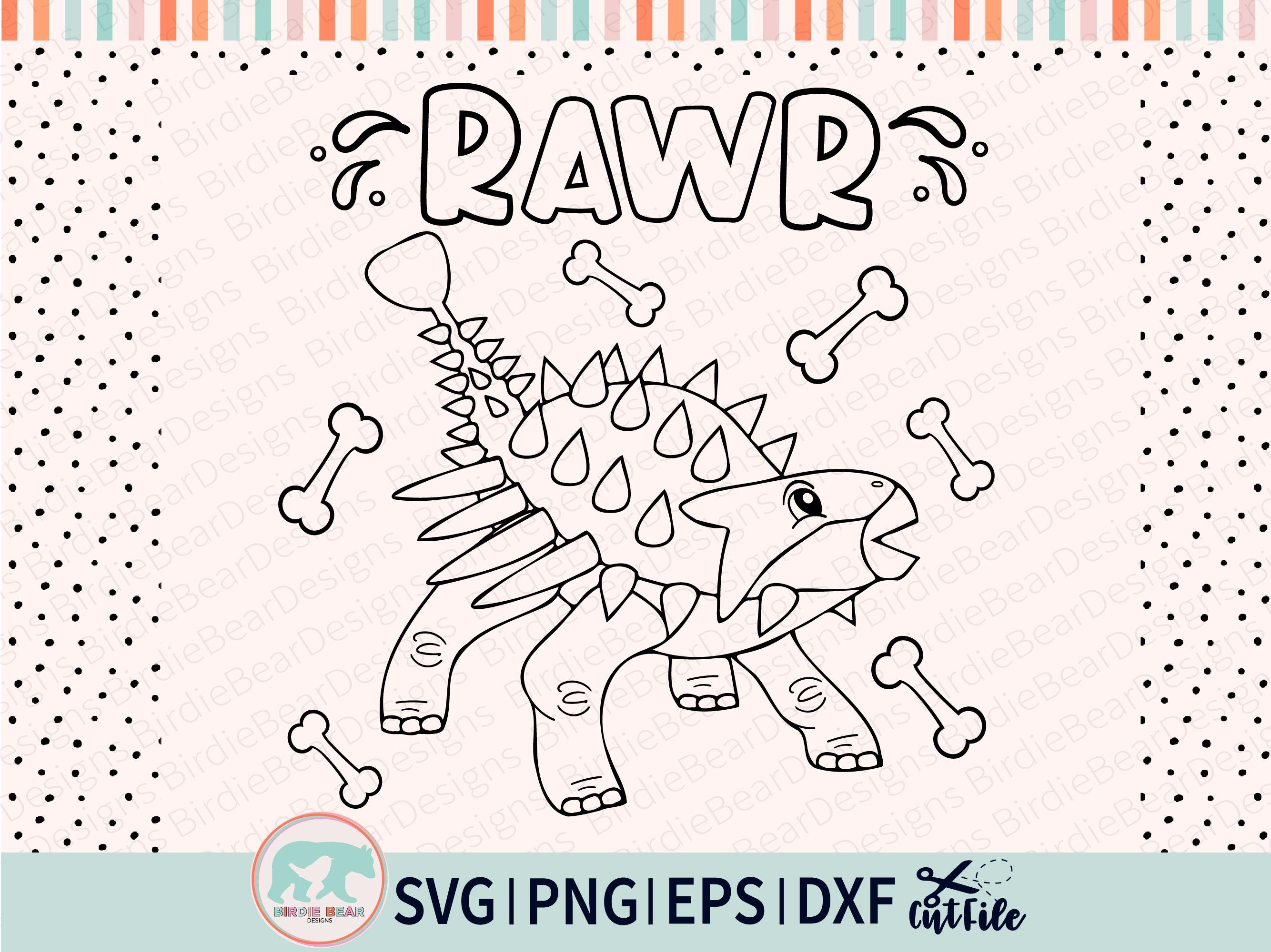Dinosaur Coloring Svg, Dinosaur Svg, Coloring Svg, Coloring Shirt Svg ...