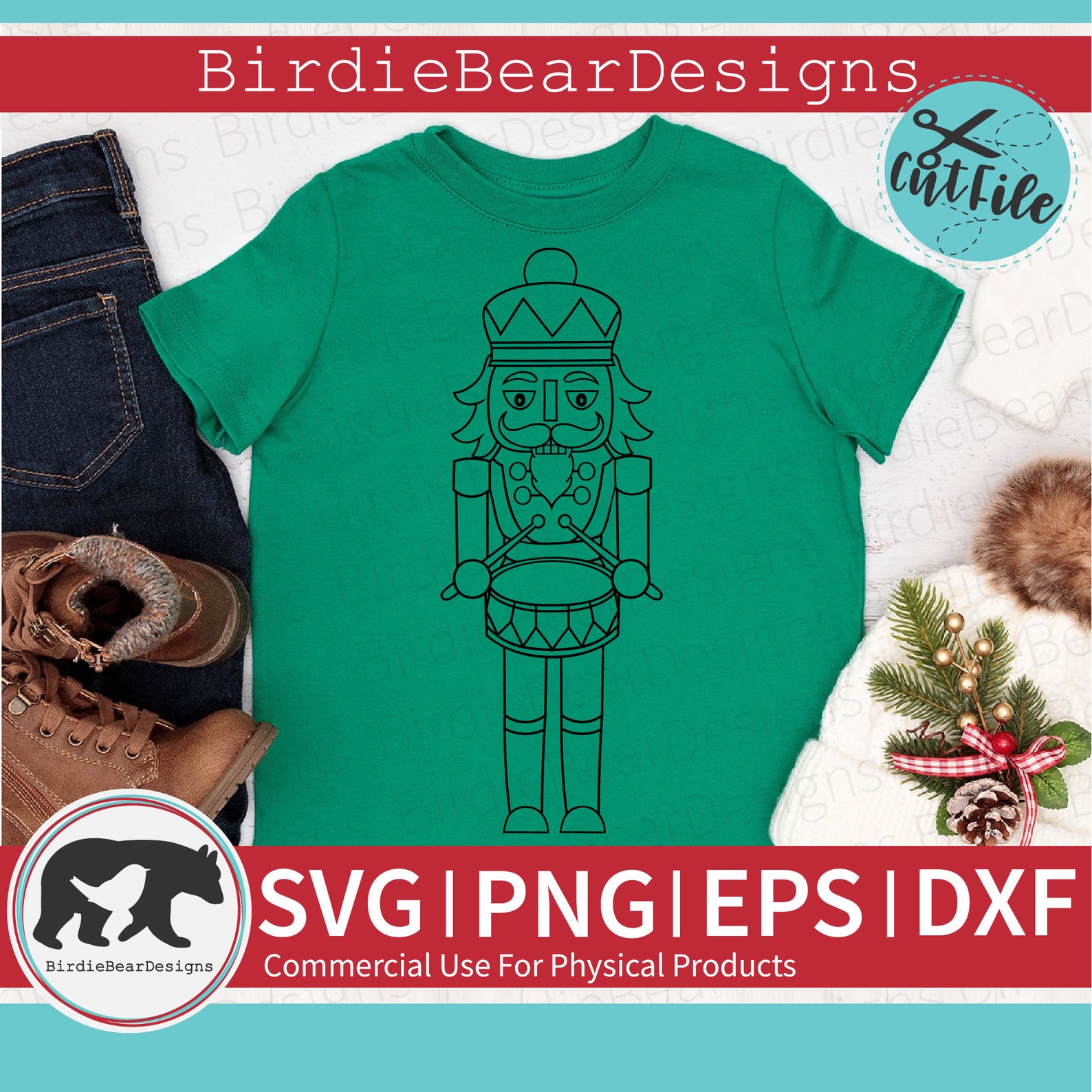 Nutcracker Svg, Nutcracker Clipart, Nutcracker Cut File, Nutcracker ...